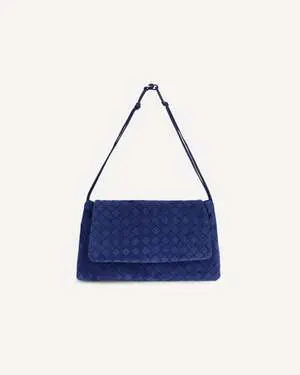 Bottega Veneta Giorno Shoulder Bag - Blue
