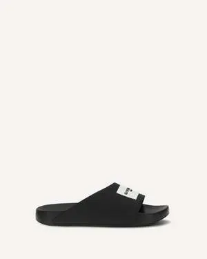 Givenchy Rubber Slippers - Black