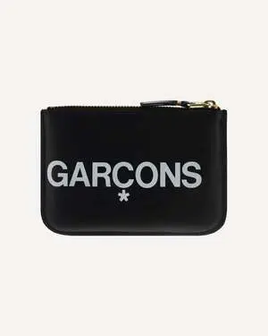 Comme Des Garçons Leather Coin Purse - Black