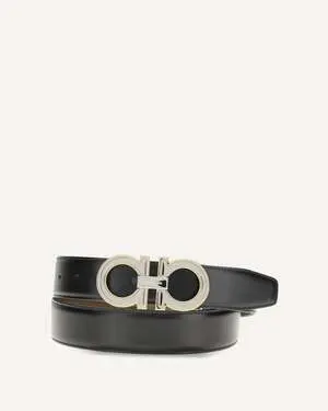 FERRAGAMO Reversible Gancini Belt
