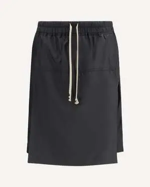 MONCLER + RICK OWENS Nylon Kilt Shorts