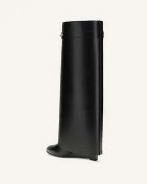 Givenchy Leather Shark Boots - Black