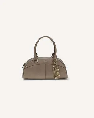 Chloé Bowling Handbag In Smooth Calfskin Leather