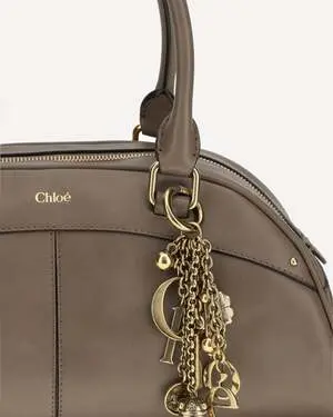 Chloé Bowling Handbag In Smooth Calfskin Leather