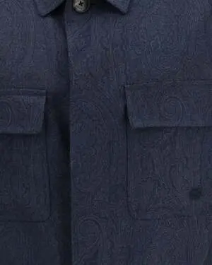 Etro Pure Wool Paisley Jacket