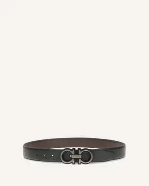FERRAGAMO Reversible Gancini Belt