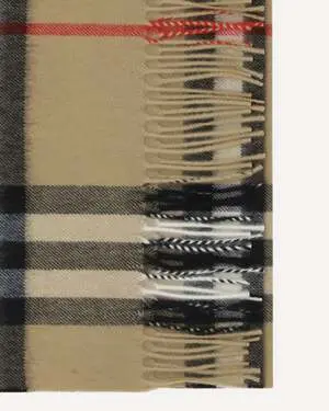 Burberry Cashmere Scarf - Brown