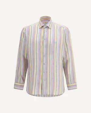 Etro Roma Logo Shirt - Multicolour