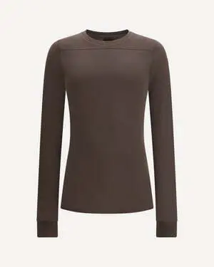 MONCLER + RICK OWENS Girder Long-leeved T-hirt - Brown