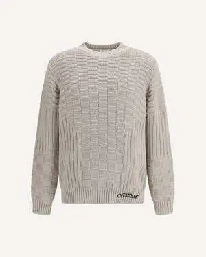 Off-White Arrow Sweater - Beige
