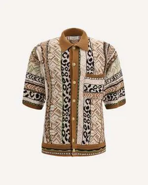 LANEUS Knitted Shirt