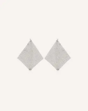 Rabanne Pixel Chainmail Earrings
