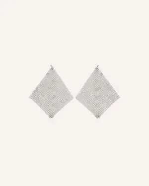Rabanne Pixel Chainmail Earrings
