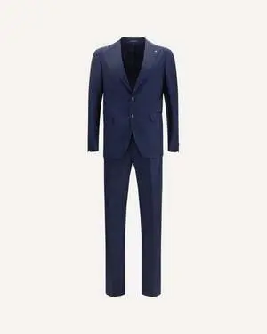Tagliatore Single-breasted Virgin Wool Suit