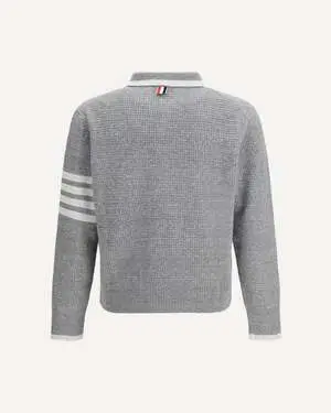 Thom Browne Knitted Polo Shirt