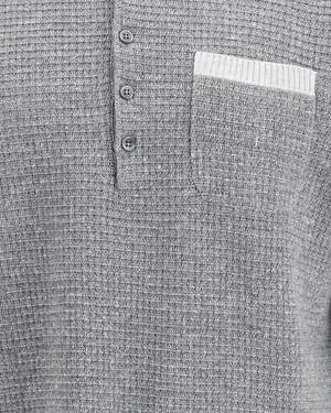 Thom Browne Knitted Polo Shirt