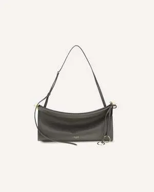 Alaïa Le Click West Medium Shoulder Bag - Black