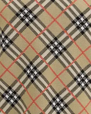Burberry Wool Check Crewneck Sweater