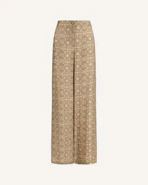 KRISTINA TI All-over Pattern Tailored Trousers