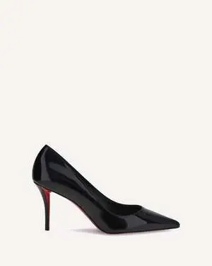 CHRISTIAN LOUBOUTIN Miss Z Patent Leather Pumps - Black