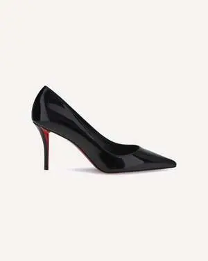 CHRISTIAN LOUBOUTIN Miss Z Patent Leather Pumps - Black
