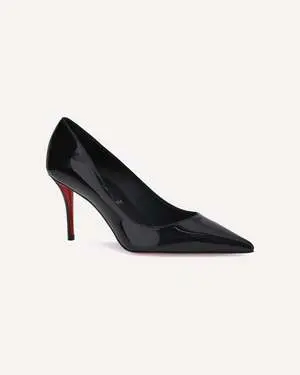 CHRISTIAN LOUBOUTIN Miss Z Patent Leather Pumps - Black