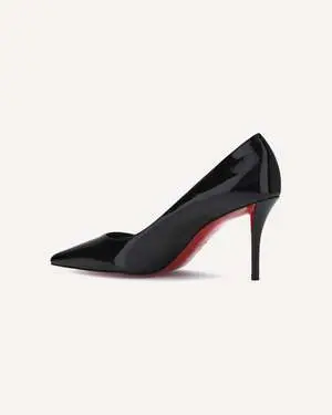 CHRISTIAN LOUBOUTIN Miss Z Patent Leather Pumps - Black