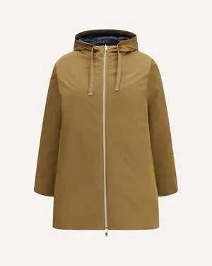 Herno Double-face Quilted Down Jacket With Drawstring Hood