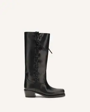 Paris Texas Roxanne Boots Black