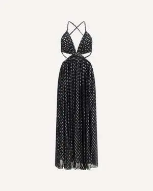 Zimmermann Daylight Braid Trim Maxi Dress