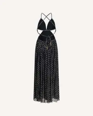 Zimmermann Daylight Braid Trim Maxi Dress