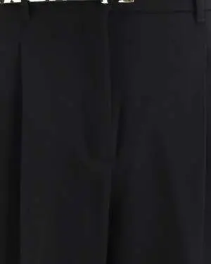 Max Mara Belted Cady Wide-leg Pants