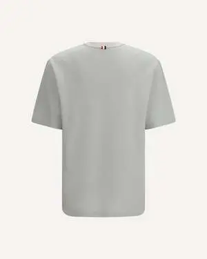 Thom Browne Short-sleeve Cotton-linen T-shirt