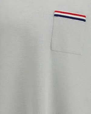 Thom Browne Short-sleeve Cotton-linen T-shirt