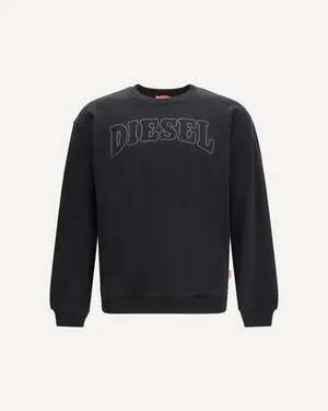 DIESEL® S-norm-v10 Sweatshirt - Black