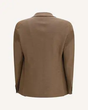 Tagliatore Linen And Cotton Blazer