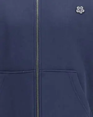 Kenzo Boke Flower' Embroidered Zip Hoodie