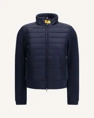 PARAJUMPERS Rosy Jacket With Zip-up Front And Elasticated Hem - Blue