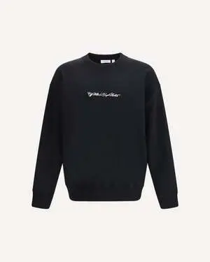 Off-White Script Arrow Crewneck Sweatshirt