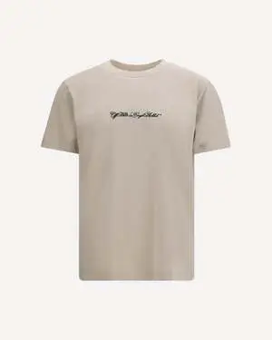 Off-White Cript Arrow T-hirt - Beige