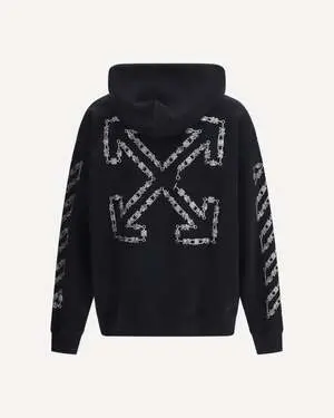 Off-White Chain Araldic Arrow Skate Hoodie