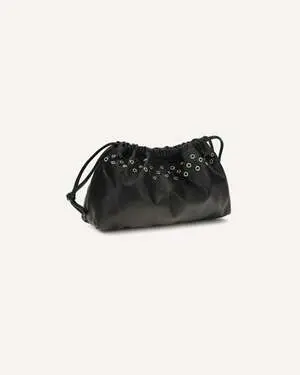 Pierre Hardy Double Clutch With Eyelets - Black