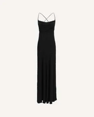 Pinko Long Strass Slipdress