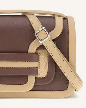 Pierre Hardy Alpha Shoulder Bag - Brown
