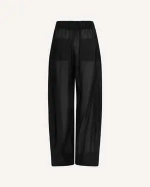 THE LATEST Dora Pants Wide Leg Sheer Trousers