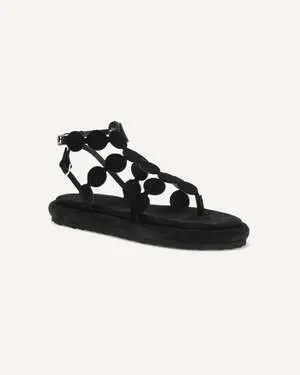 Pierre Hardy Suede Sandals