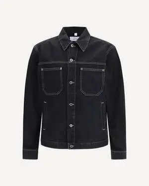 Off-White Arrow Zip Skate Denim Jacket
