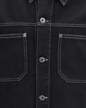Off-White Arrow Zip Skate Denim Jacket