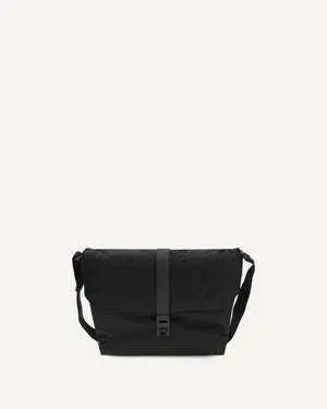 FERRAGAMO Nylon Shoulder Bag - Black