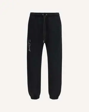 Off-White Arrow Cuffed Sweatpants Ale - Black